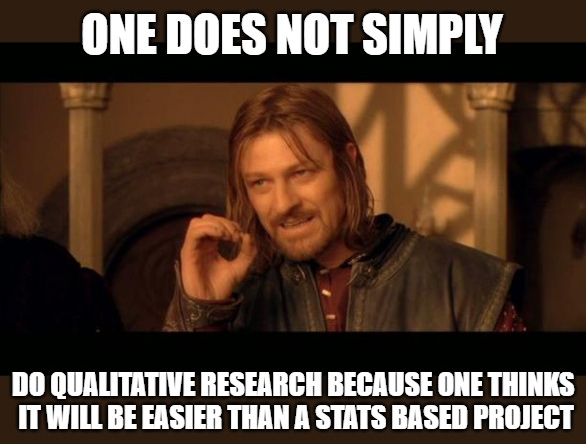 One Does Not Simply Study